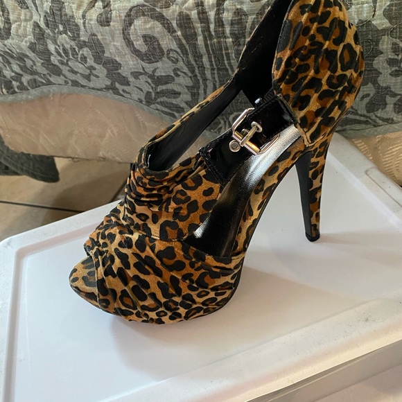 Shoes | Cheetah Print High Heels | Poshmark